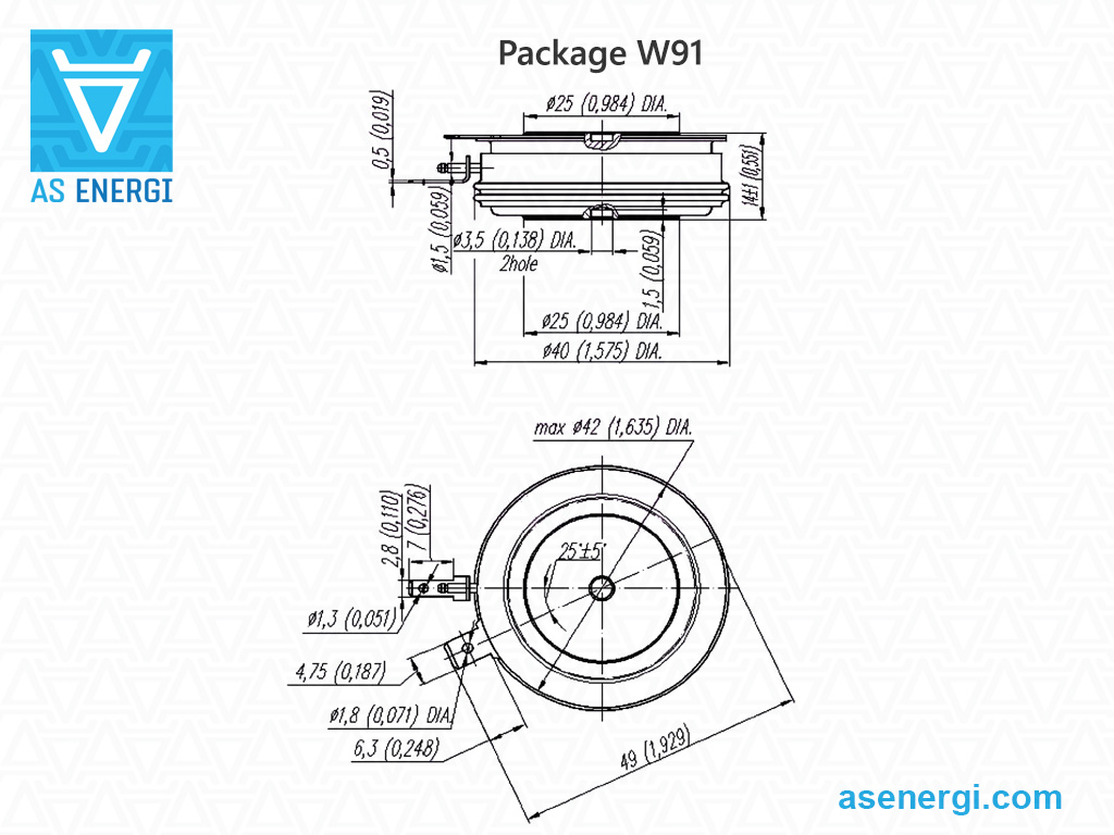 고압 사이리스터 MVT IXYS 웨스트코드 교체, 데이터시트, 제품 목록 – AS ENERGI